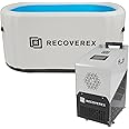 RECOVEREX Cold Plunge Tub with Water Treatment Kit - 90 Gallon Cold ...