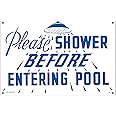 Amazon.com : Poolmaster Sign for Residential or Commercial Swimming ...