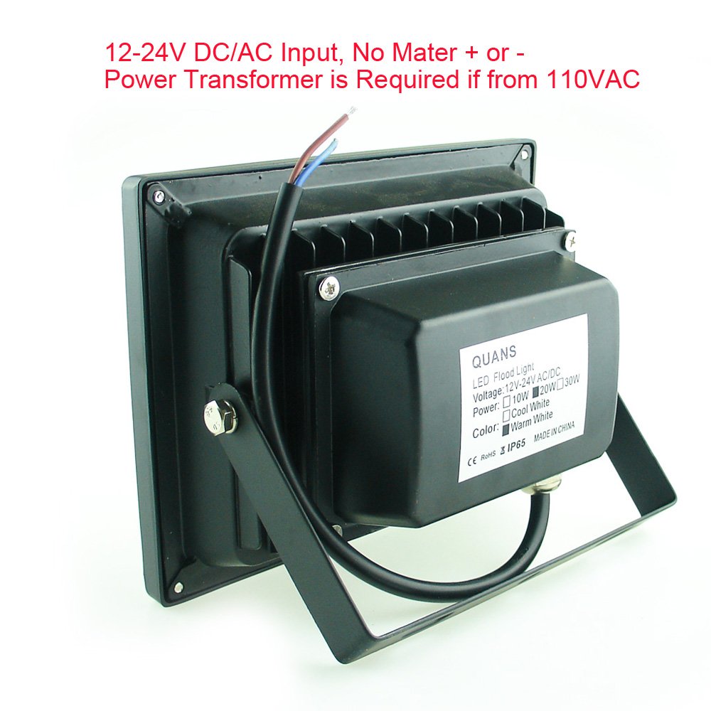 Mua 20W 12V 24V AC DC Ultra Bright White LED Security Wash Flood Light ...