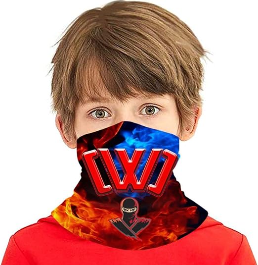 Amazon.com: CWC Chad Wild Clay Ninja Face Mask Kids Bandanas Neck ...