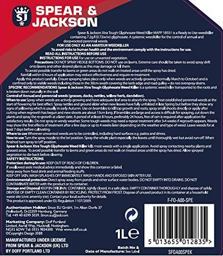 Spear & Jackson Spear & Jackson Weed Killer, Multi – BigaMart