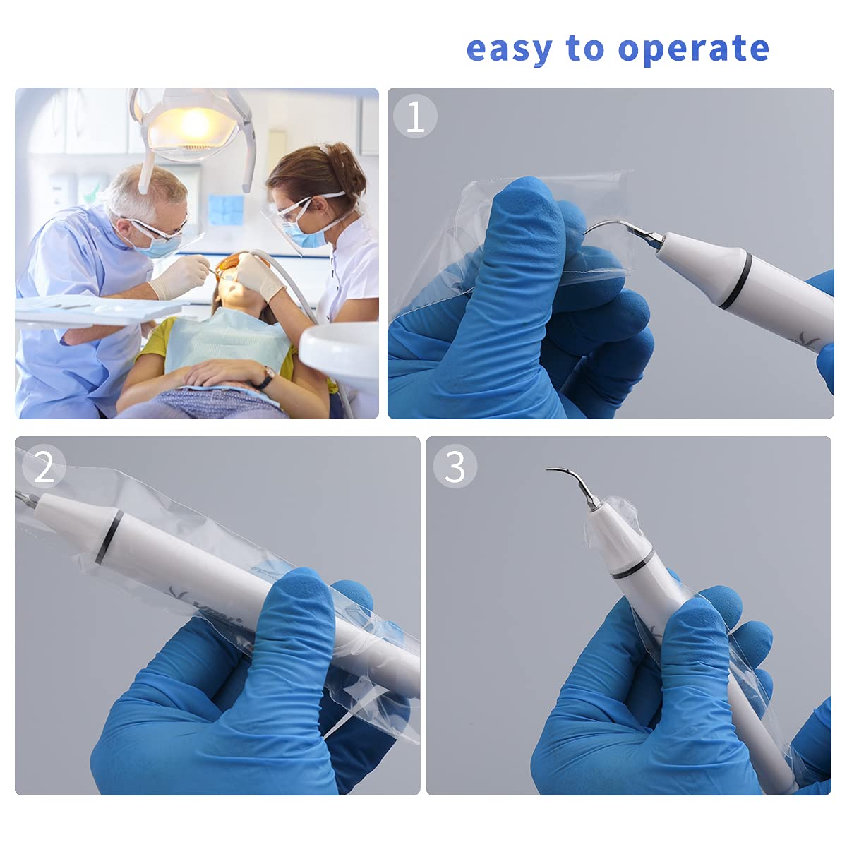 Mua ANNWAH 500 Pcs Dental Disposable Ultrasonic Scaler Sheaths, Dental ...