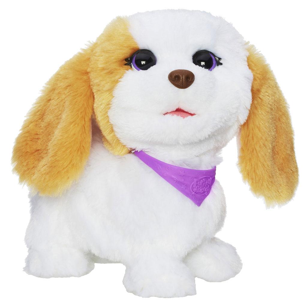 Amazon.com: FurReal Friends Happy to See Me Pets My Bouncin' Pup Pet ...