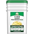 Amazon.com: Freeze Dried Whole Powdered Eggs 10-Bag Bucket, 63.5 Oz | Premium Emergency Food ...