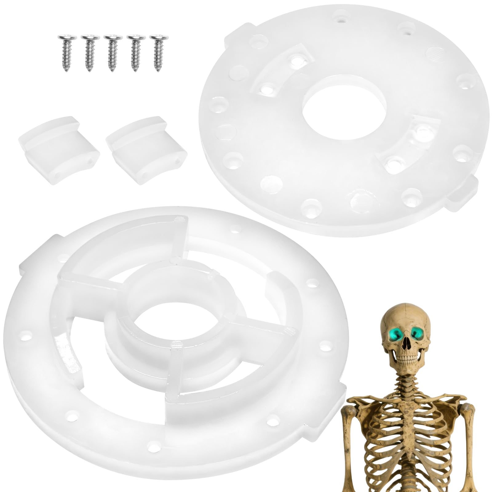 Kunaein 12 Foot Skeleton Replacement Part for 12 Ft Skeleton Arm and ...
