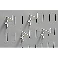Amazon.com: Wall Control Medium 1-7/8in Slotted Hook Pack - Slotted ...