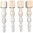 Amazon.com: DESIGN 59 28.5" Unfinished Wood Table Legs (Set of 4 ...