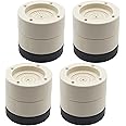 Amazon.com: HANIHUA 4 Sets Furniture Risers Bed Risers (Beige), 1 inch ...