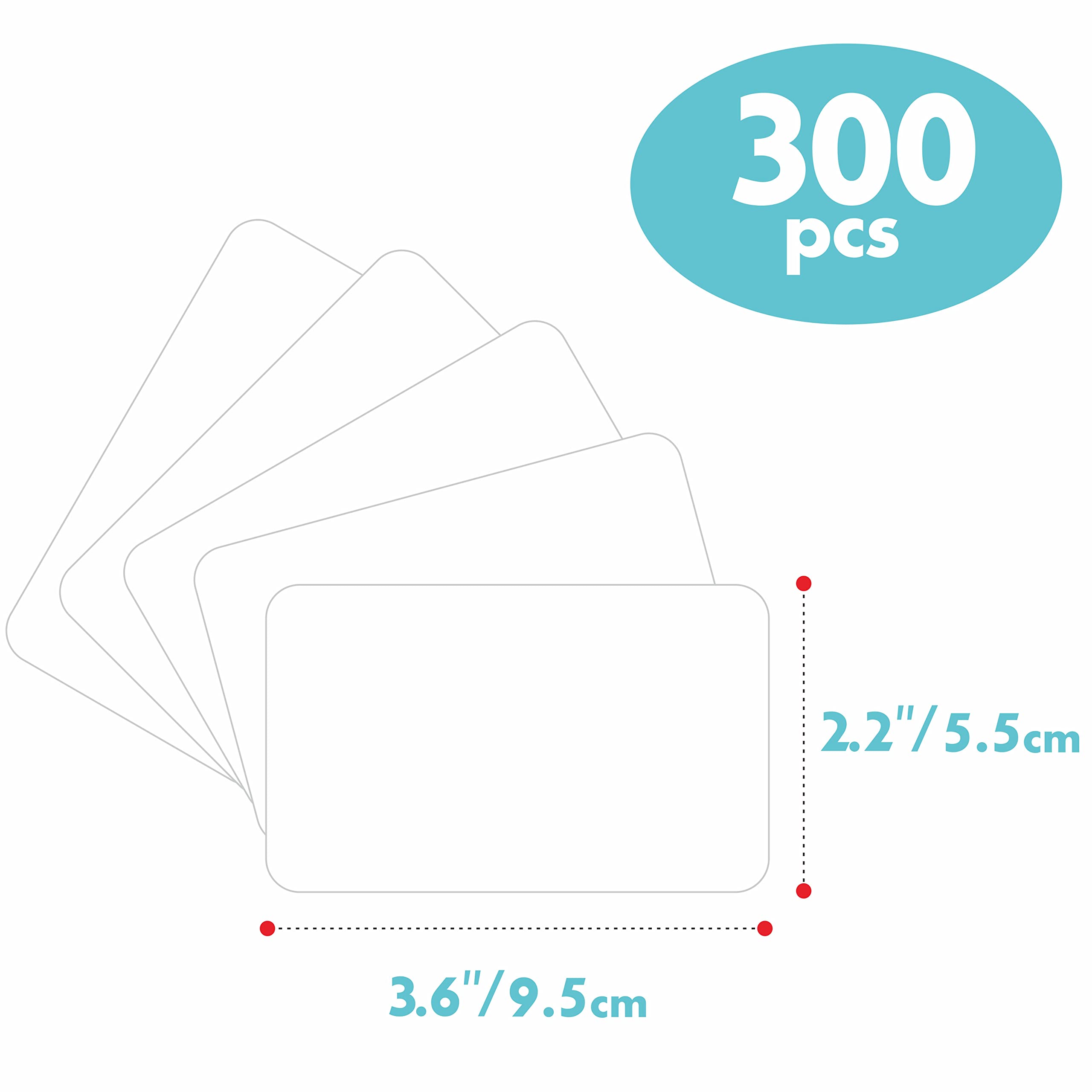 Mua 300pcs Plain Name tag Labels, Blank Name Badge with Permanent ...