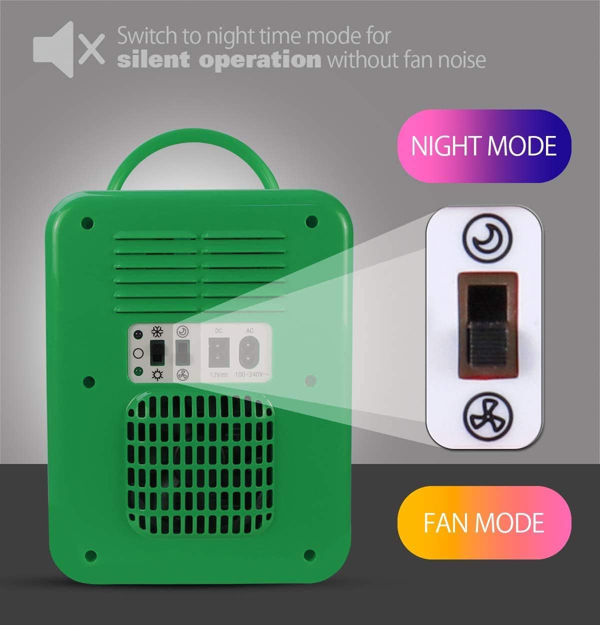 Koolatron Sprite Mini Fridge 4 Liter/6 Can Portable Fridge/Mini Cooler ...