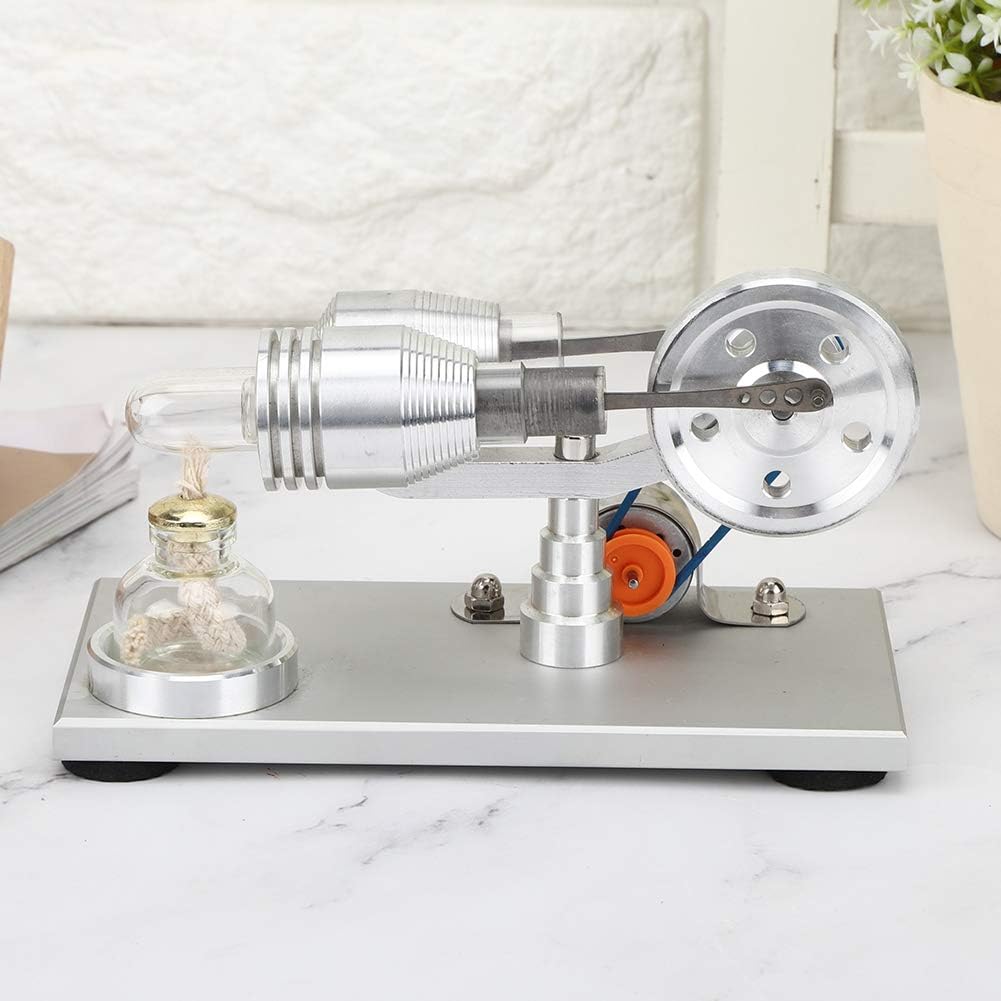 Hot Air Stirling Engine Motor Model Heat Steam Power Generator Model ...