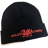 Official Wales Rugby Beanie Hat - Welsh Rugby Union Hat - Officially ...