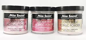 Amazon.com: Mia Secret COVER ROSE ACRYLIC POWDER 4oz: Health & Personal ...