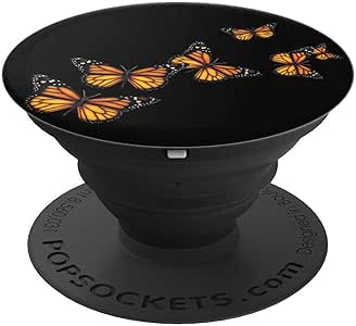 Amazon.com: Monarch butterflies PopSockets Grip and Stand for Phones ...