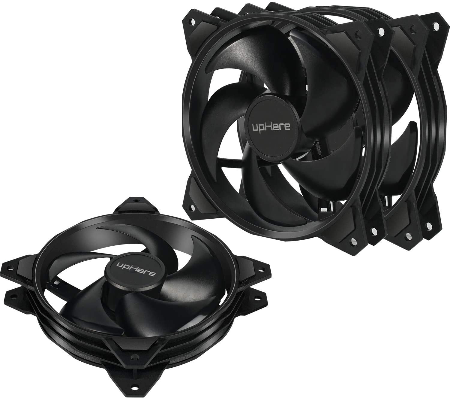 upHere 120mm RGB LED Computer Case PC Cooling Fan, Ultra Quiet High ...