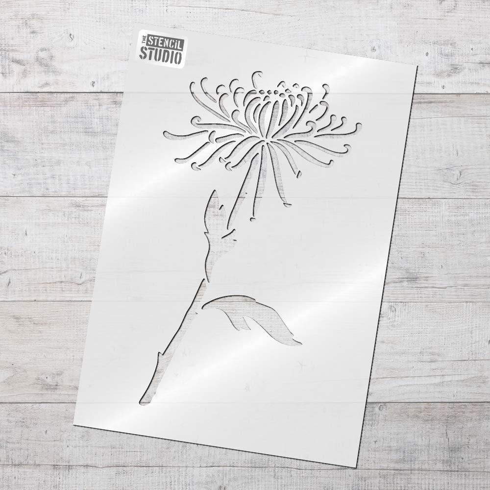Chrysanthemum Stencil