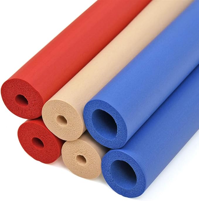 DMI Lot de 6 tubes en mousse Mabis pour ustensiles Différents coloris ...