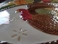Amazon.com | Cosmos Turkey Platter, Multicolored: Platters