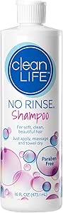 Amazon.com: No-Rinse Shampoo, 16 fl oz - Leaves Hair Fresh, Clean and ...