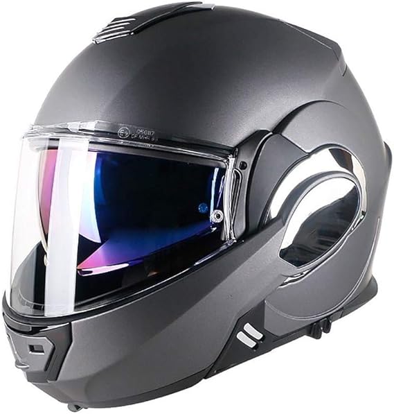 MTTKTTBD Klapphelme Motorradhelm,ECE Zertifiziert,180 ° Integralhelme ...