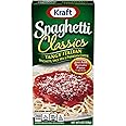 Amazon.com : Kraft Spaghetti Classics Tangy Italian Easy Pasta Meal ...