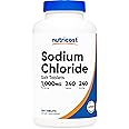 Amazon.com: Nutricost Sodium Chloride 1000mg, 240 Tablets - Salt ...