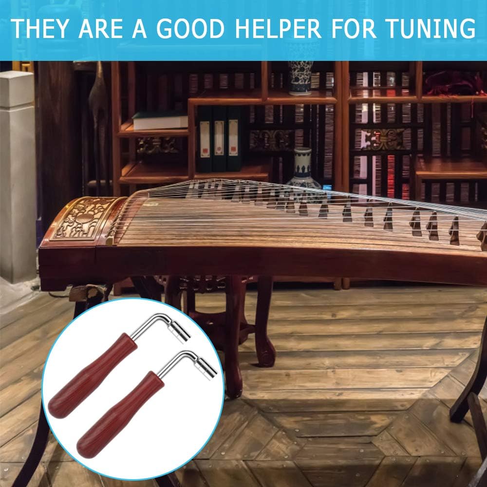 3 Pack L-shape Piano Tuner Wrench Spanner Professional Wrench Square ...