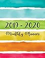 2019-2020 Monthly Planner: Two Year - Monthly Calendar Planner | 24 ...