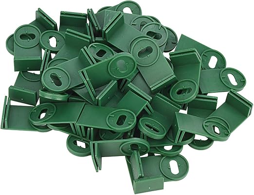 Plastic Greenhouse Twist Clips, Shading Fixing Clips, Washers for ...