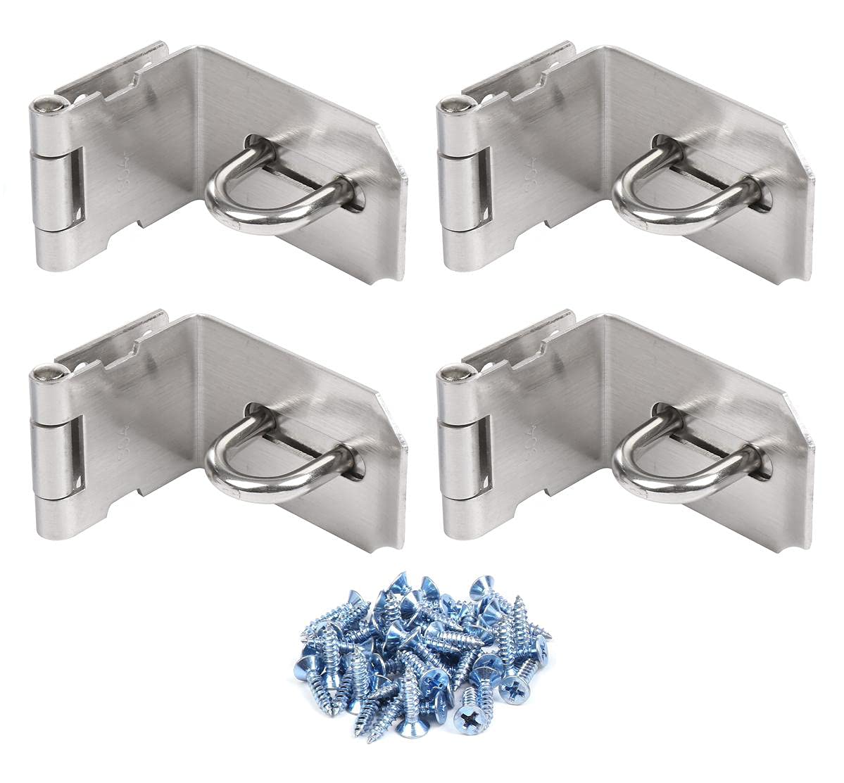 Mua Padlock, Stainless Steel, 90° Latch, Set of 4, 36 Screws, L-Shaped ...