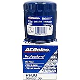 Amazon.com: ACDelco GM PF66 (12735608) Original Equipment Engine Oil ...