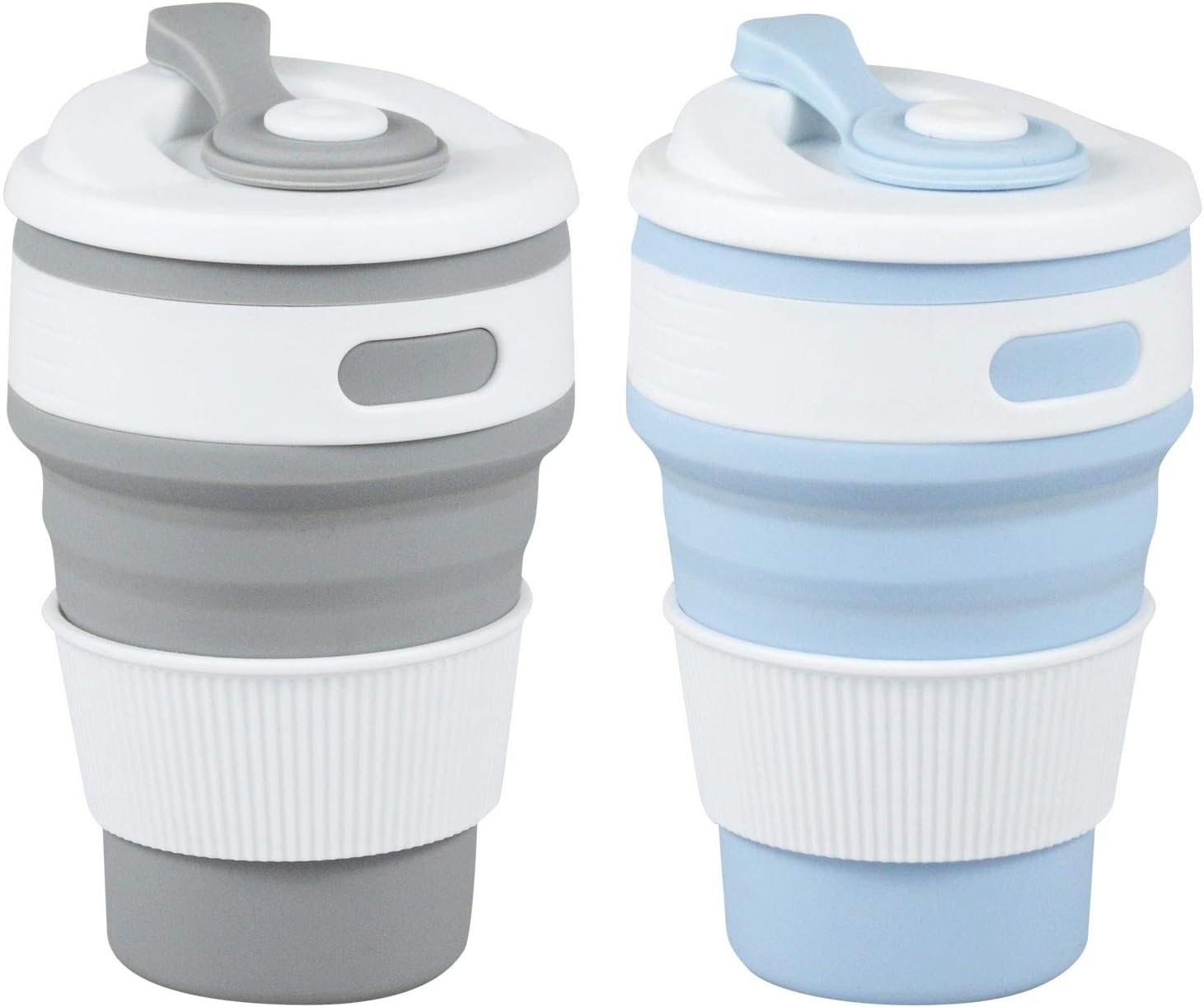 MommyLove 2 Pack Silicone Collapsible Cups(350ML Each) BPA-Free ...