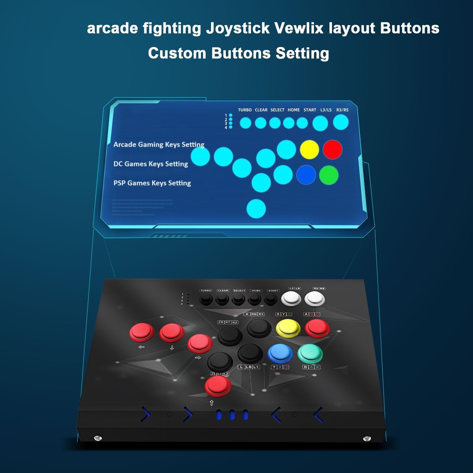 Mua NBCP Arcade Fight Stick - Arcade fighting Joystick -Street Fighter ...