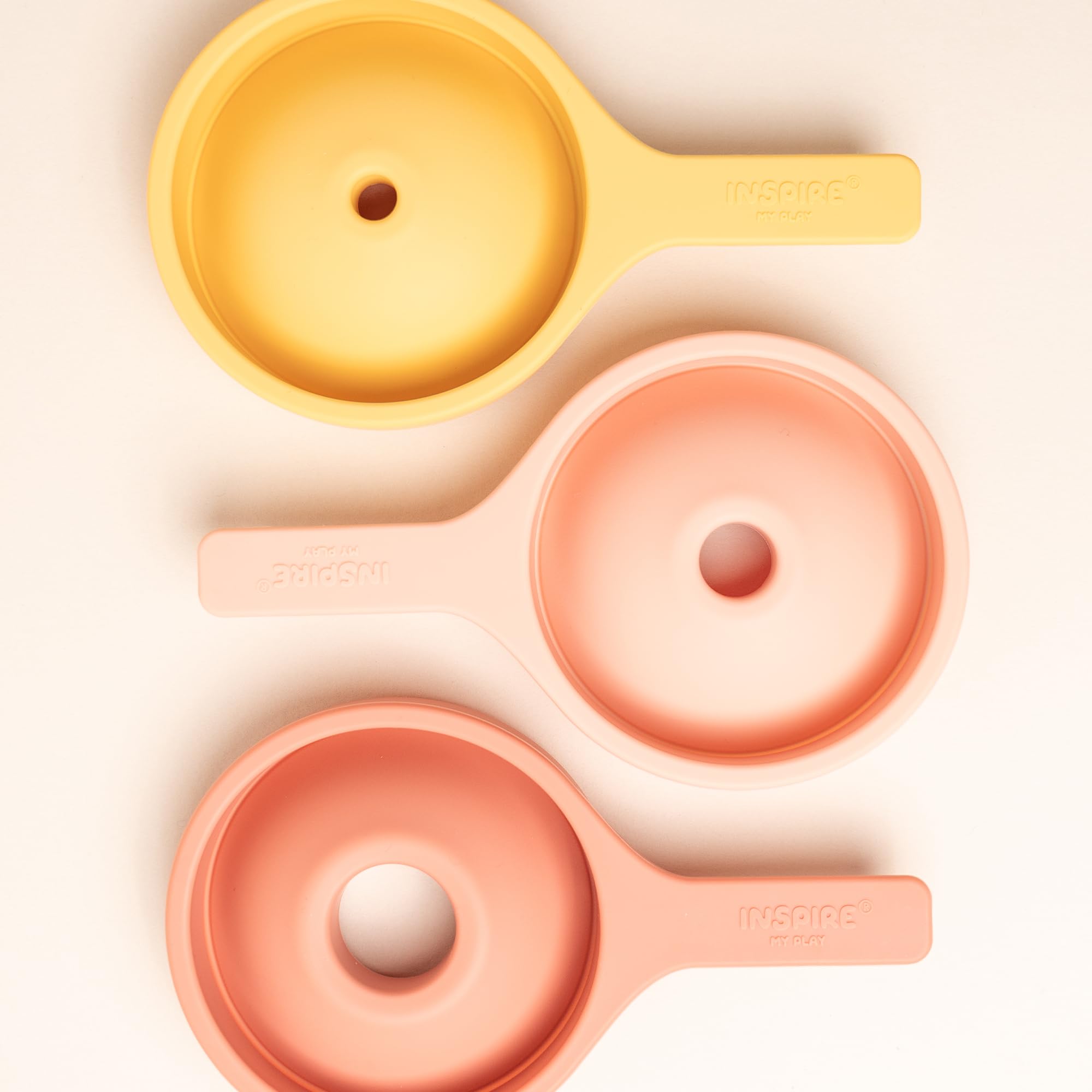Mua Inspire My Play 3 x Coral Silicone Collapsible Funnels for Kids ...