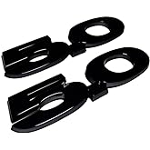 Amazon.com: 2 Pieces(Pair) Matte 5.0 Liter Door Fender Side Emblem ...