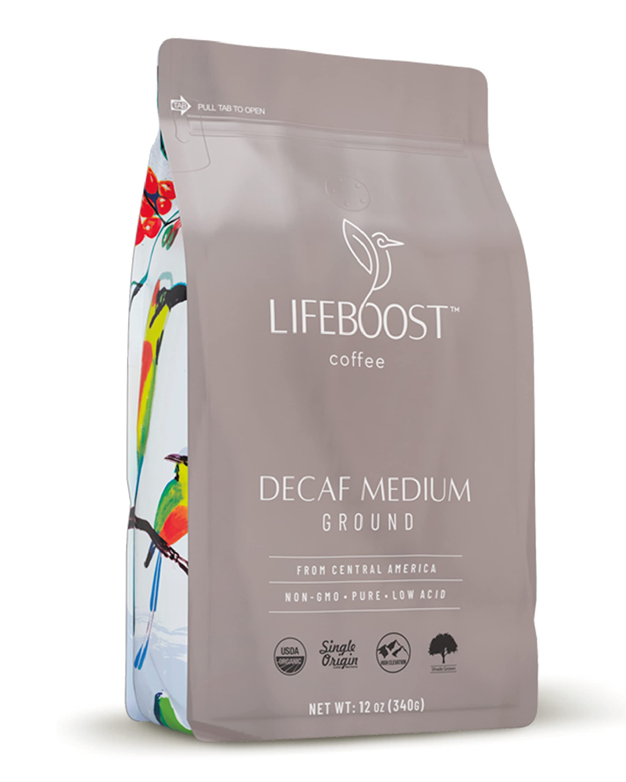 Mua Lifeboost Medium Roast Swiss Water Decaf Coffee Ground - Non-GMO ...