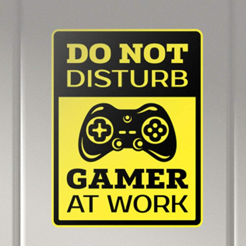 Boys wall stickers bedroom gaming art gamer door sticker accessories ...