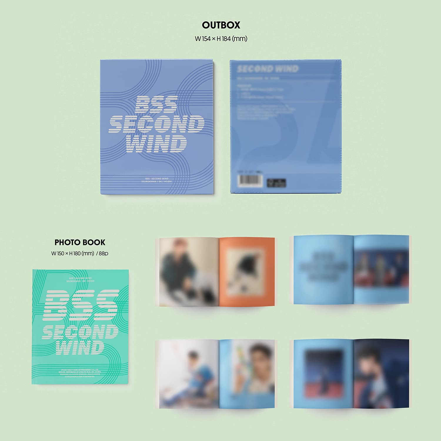 Mua BSS (SEVENTEEN) - 1st Single Album [SECOND WIND] Out Box + Photo ...