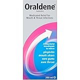 6 x Oraldene® Medicated Mouthwash Mouth Wash for Mouth Ulcers Sore Gum ...
