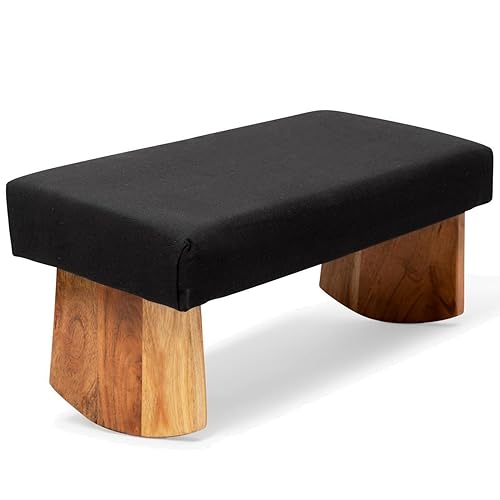 Waterglider International Meditation Bench (Zen Black), Seiza ...