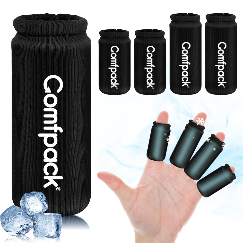 Mua Comfpack Finger Ice Pack Sleeves, 4PCS Finger Toe Thumb Cold Gel ...