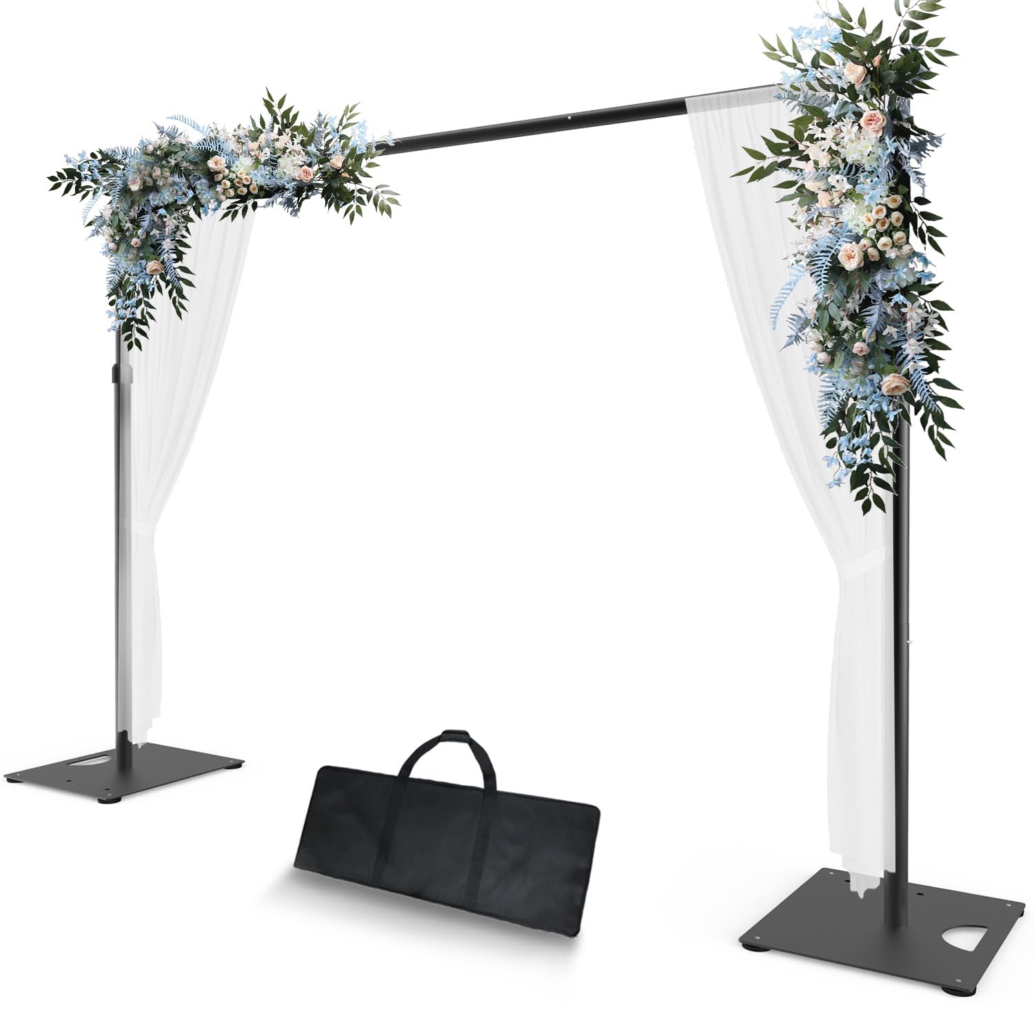 And Drape Stand Heavy Duty, 10FT x 10FT Backdrop Stand Heavy Duty ...