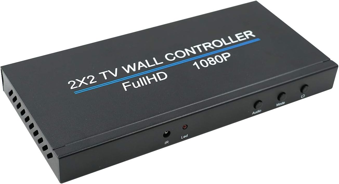 Mcbazel HDMI Video Wall Controller Splitter 2X2 TV Wall Controller with ...