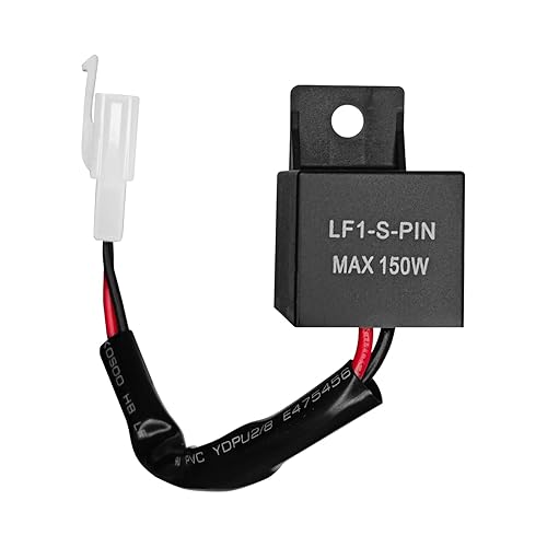 PVOTAWP Flasher Relay for LED Turn Signal, LED Flasher Relay 2 Pin ...