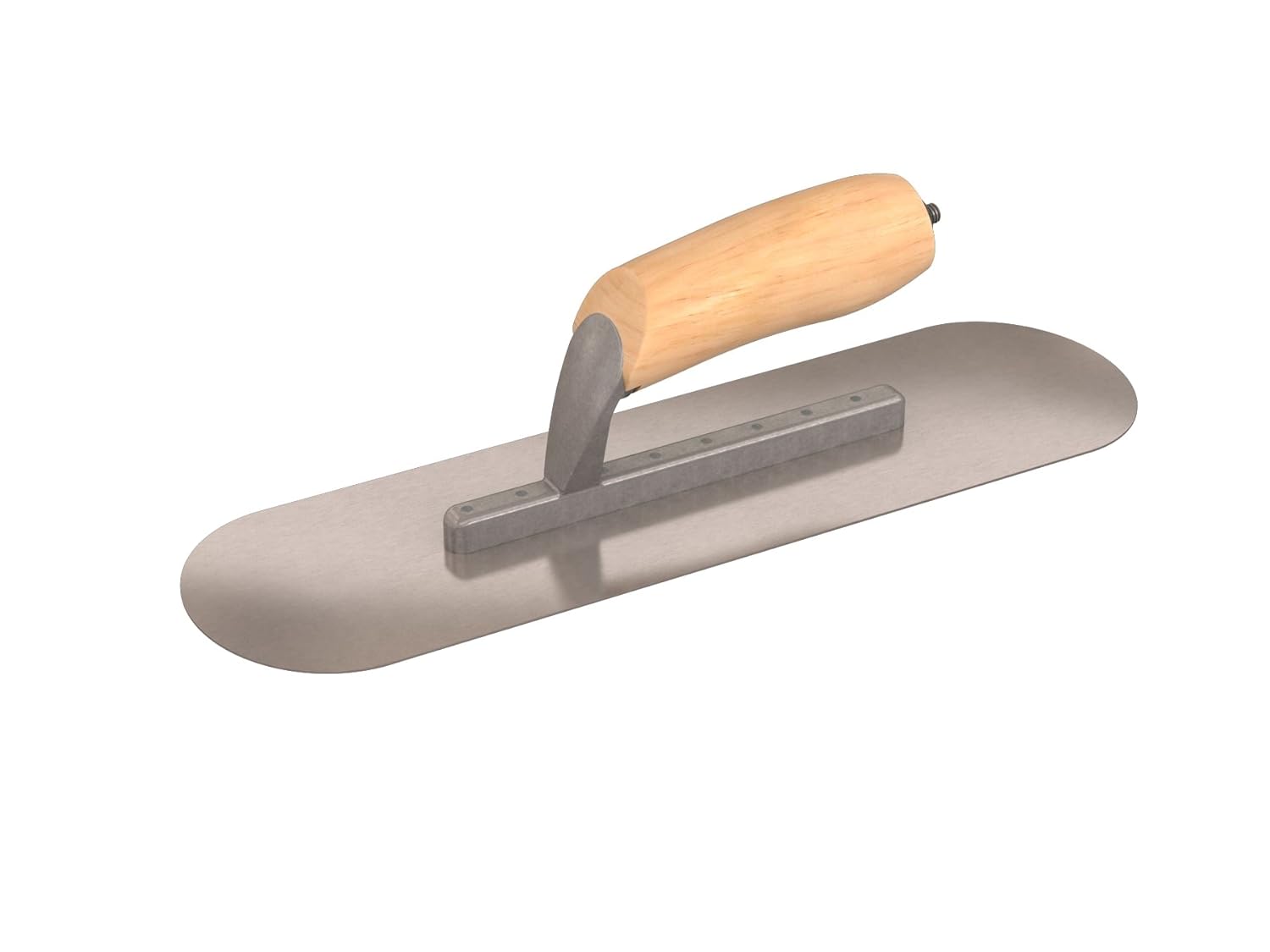 Bon 22-555 Pro Plus 14-Inch by 4-Inch Round End Finishing Trowel with ...