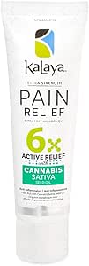 Kalaya Extra Strength Pain Relief with Cannabis Sativa Seed Oil 60g ...