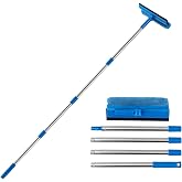 Amazon.com: Professional Window Squeegee,2 in 1 Window Cleaner with ...
