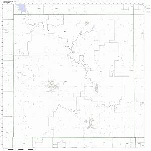 Amazon.com: Wilson County, Kansas KS ZIP Code Map Not Laminated: Home ...