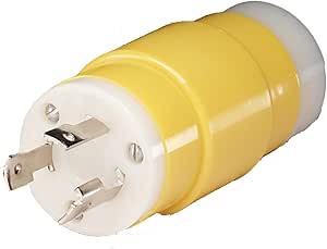 Amazon.com : Marinco 85A Marine Electrical Shore Power Straight Adapter ...