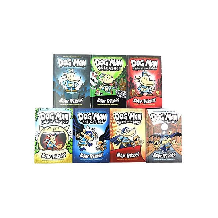 Buy Dog Man Series 7 Books Collection Set By Dav Pilkey Dog Man buy-dog-man-series-7-books-collection-set-by-dav-pilkey-dog-man